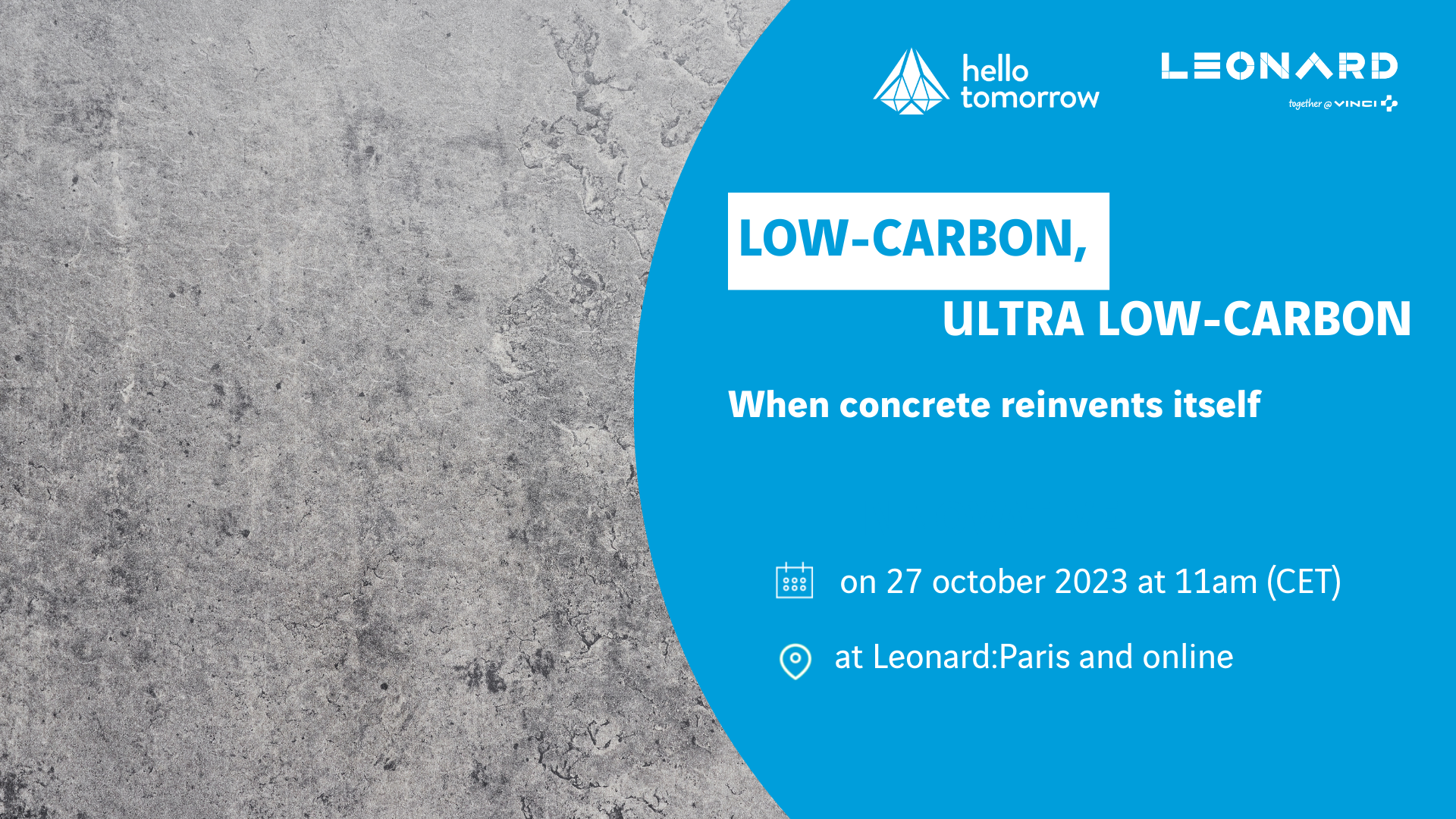 Low-carbon, ultra low-carbon : when concrete reinvents itself | Leonard ...