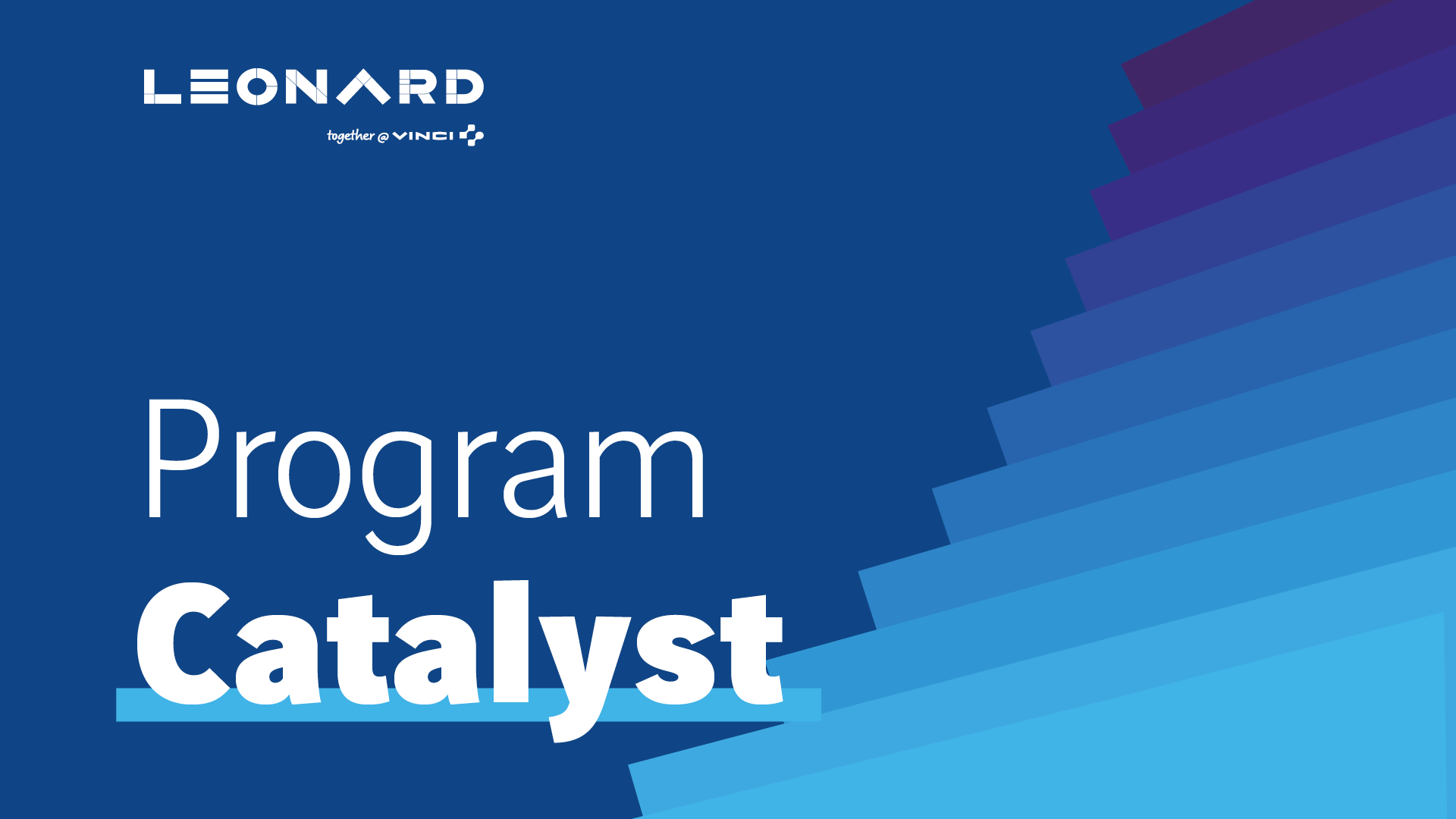 CATALYST program: 5th cohort | Leonard, foresight and Innovation by VINCI