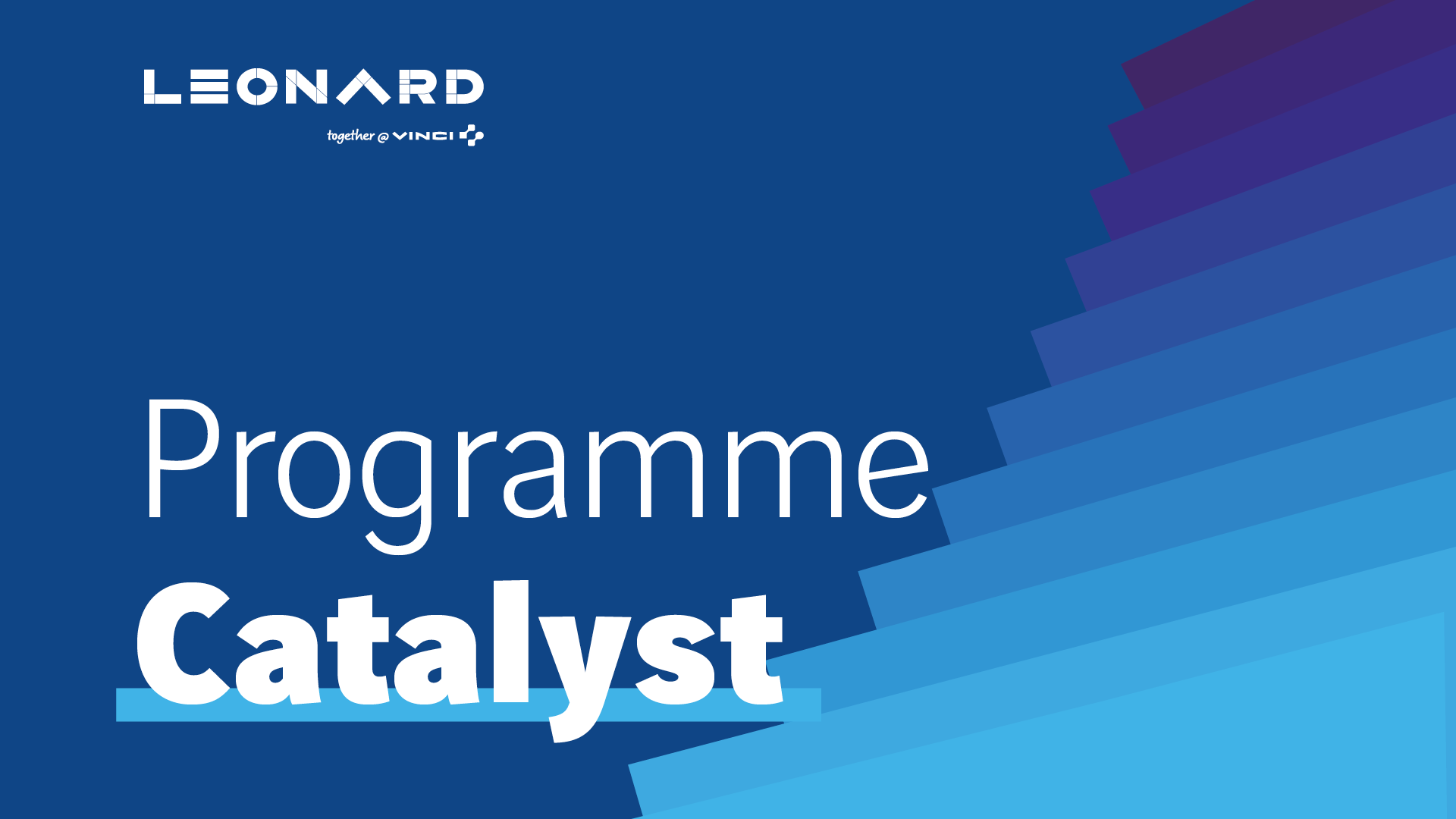 Programme CATALYST : la promotion 2024 | Leonard, prospective et innovation par VINCI